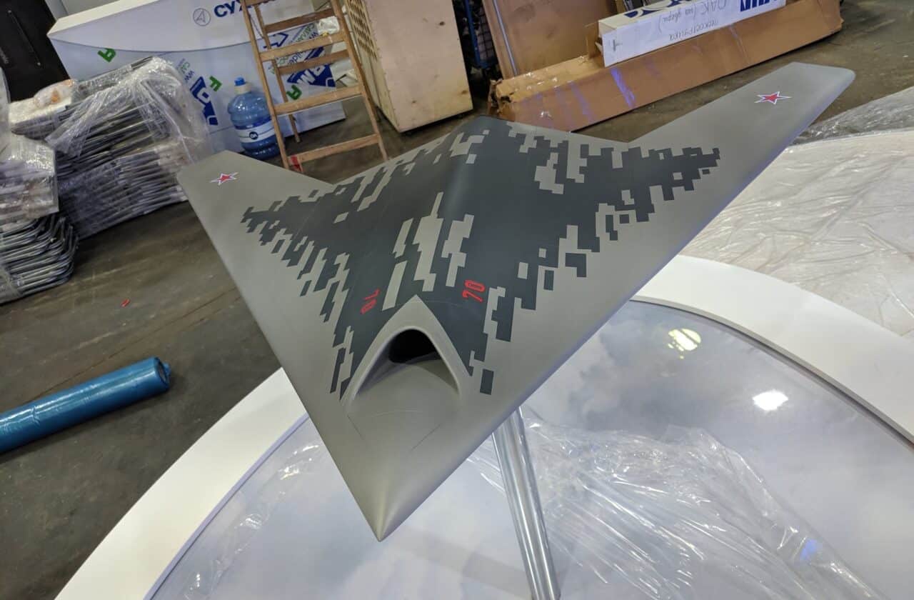 Russian S70 Okhotnik combat drone will be stealthier than it seems