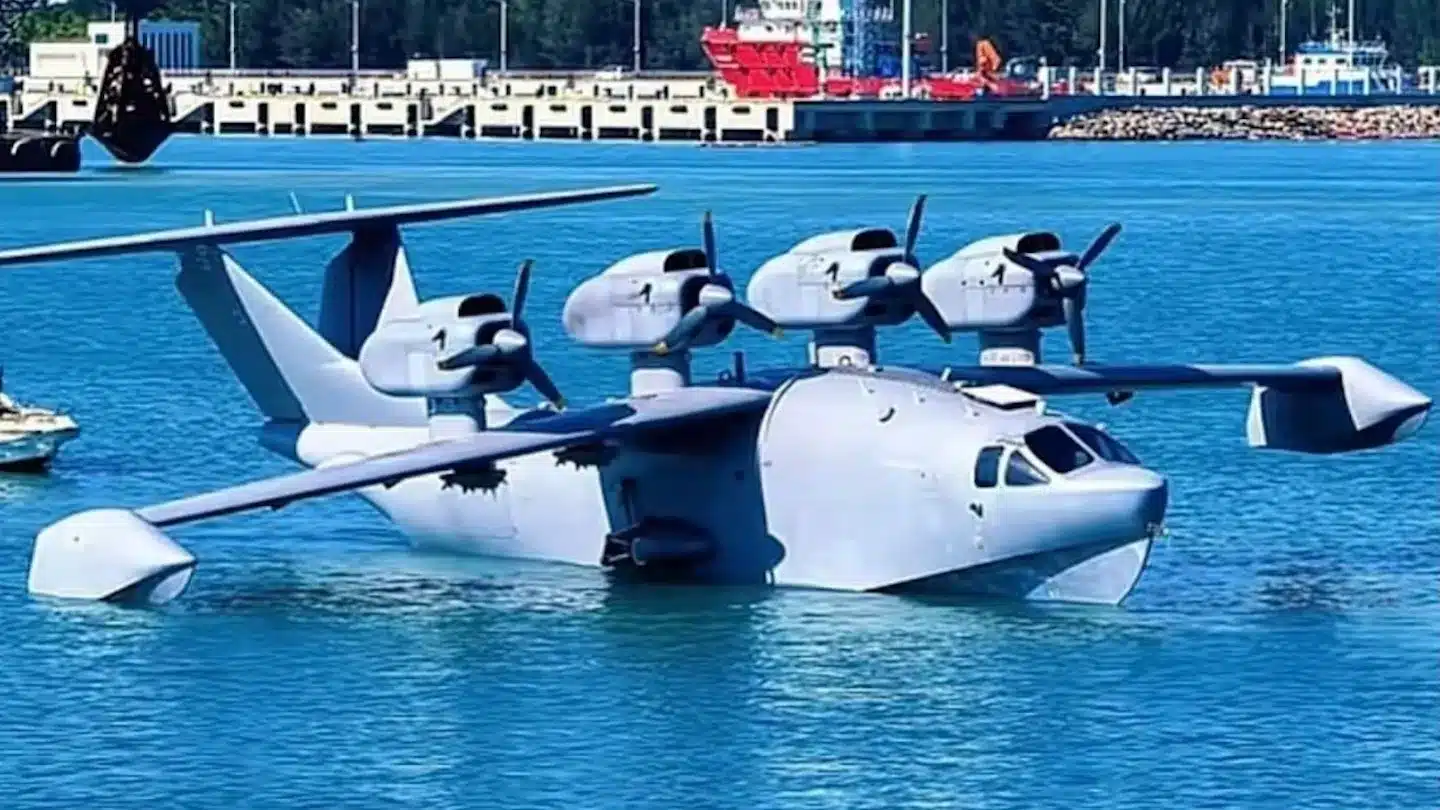 Hiina Ekranoplan, nimega Bohai Sea Monster: vastus Daria Liberty ...